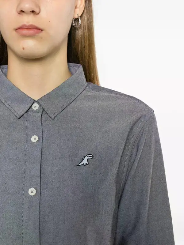 AGNES B. Logo-embroidered Shirt