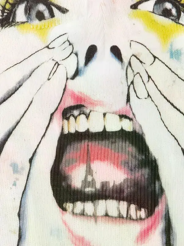 HELLSTAR Graphic-print Beanie Hat