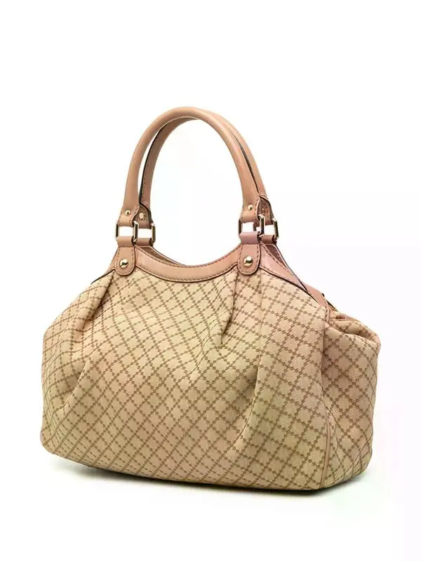 Gucci 2000-2015 Medium Diamante Canvas Sukey Tote Bag