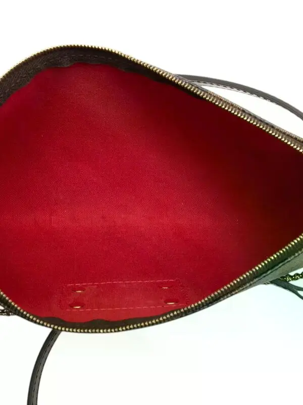 LOUIS VUITTON 2010 Damier Ebene Eva Satchel