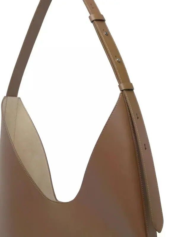 AESTHER EKME Asymmetric Leather Shoulder Bag