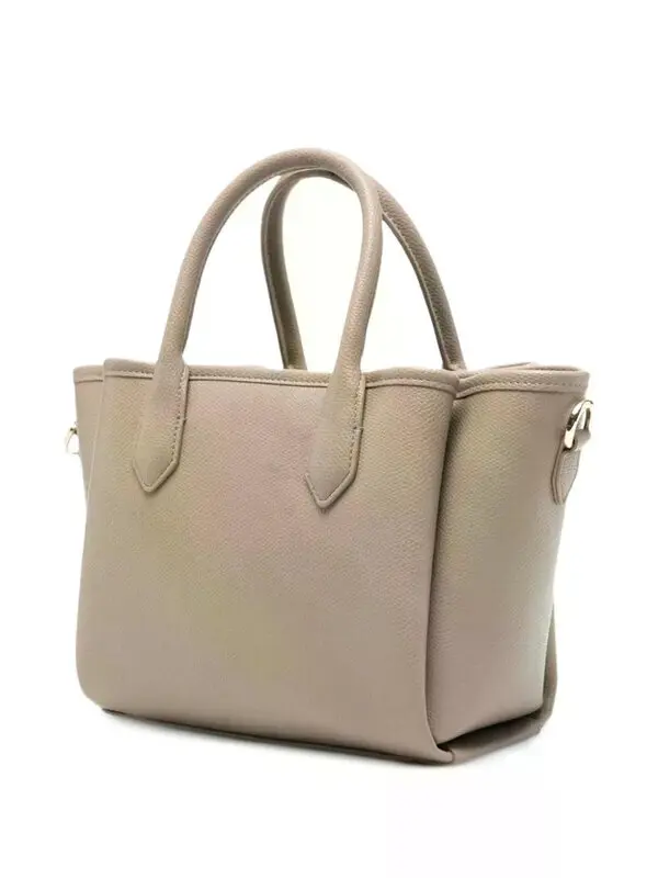 Emporio Armani Logo-plaque Tote Bag - Neutrals