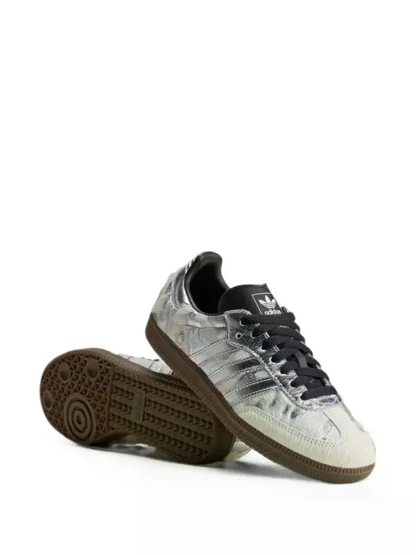 Adidas Samba Metallic Sneakers - Silver