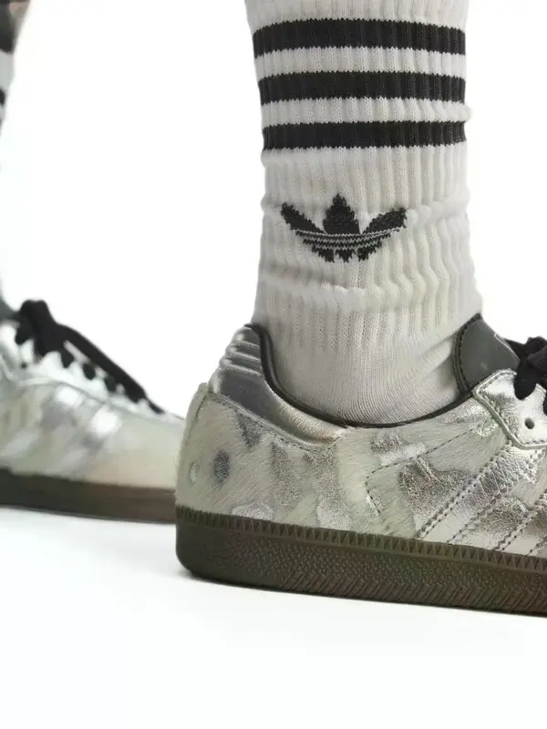 Adidas Samba Metallic Sneakers - Silver