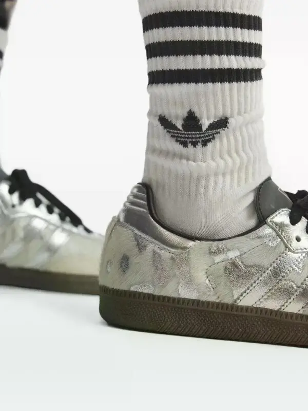Adidas Samba Metallic Sneakers - Silver