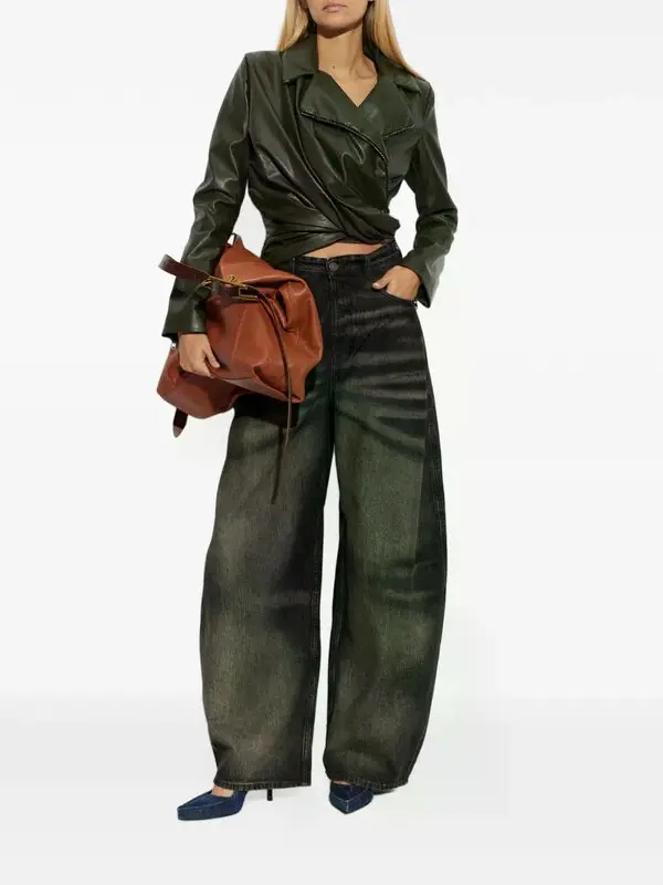 DIESEL® Relaxed Jeans High-waist 1987 D-khelz - Black