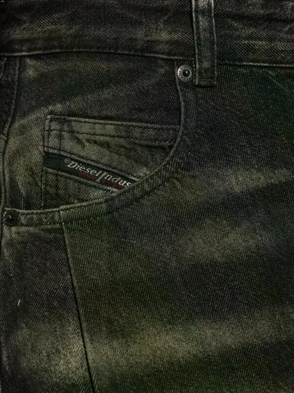 DIESEL® Relaxed Jeans High-waist 1987 D-khelz - Black