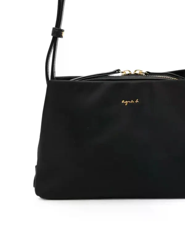 AGNES B. Logo-plaque Shoulder Bag