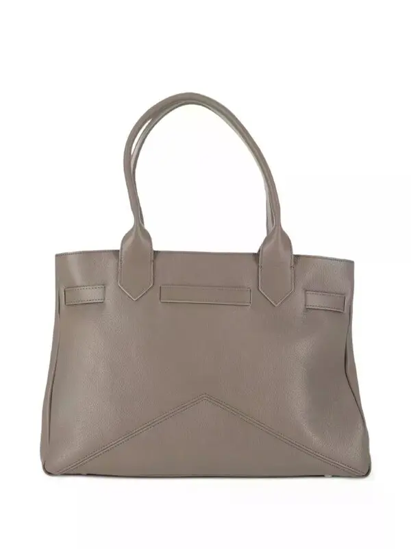 BALLANTYNE Kate 993 Buckle-detail Leather Tote Bag - Brown