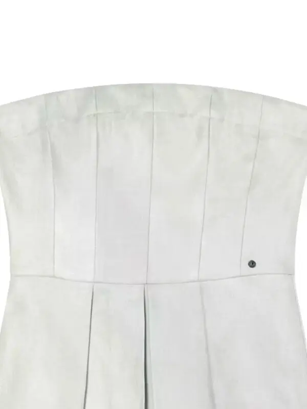 Armani Exchange Pleated Peplum Top