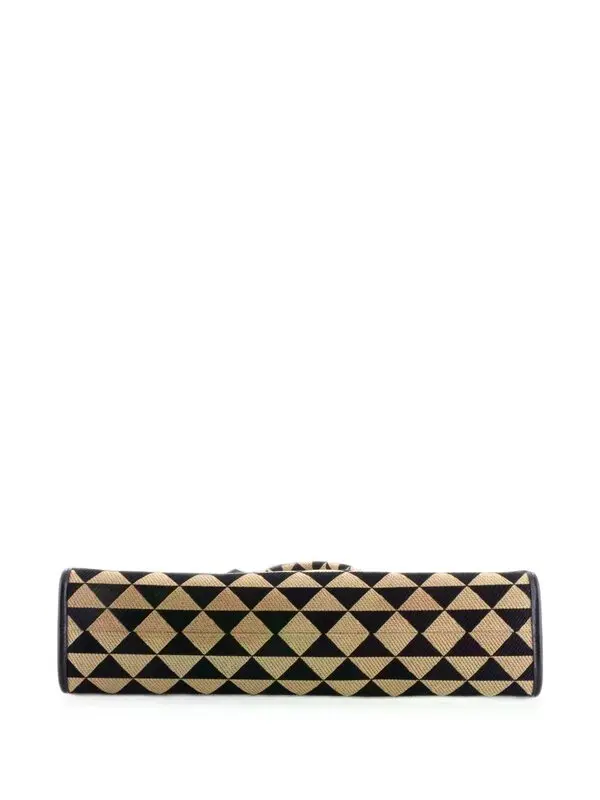 Prada Symbole Shopper Jacquard Large Tote Bag