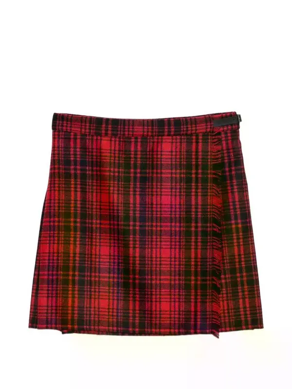 Woolrich Check Flannel Skirt