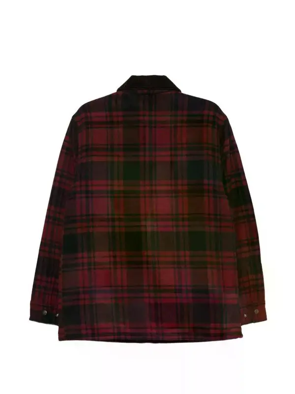 Filson Plaid Corduroy-collar Jacket