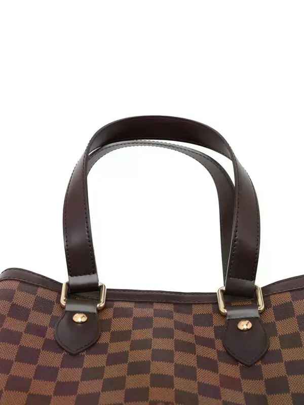 LOUIS VUITTON 2010 Damier Ebene Hampstead Pm Tote Bag - Brown