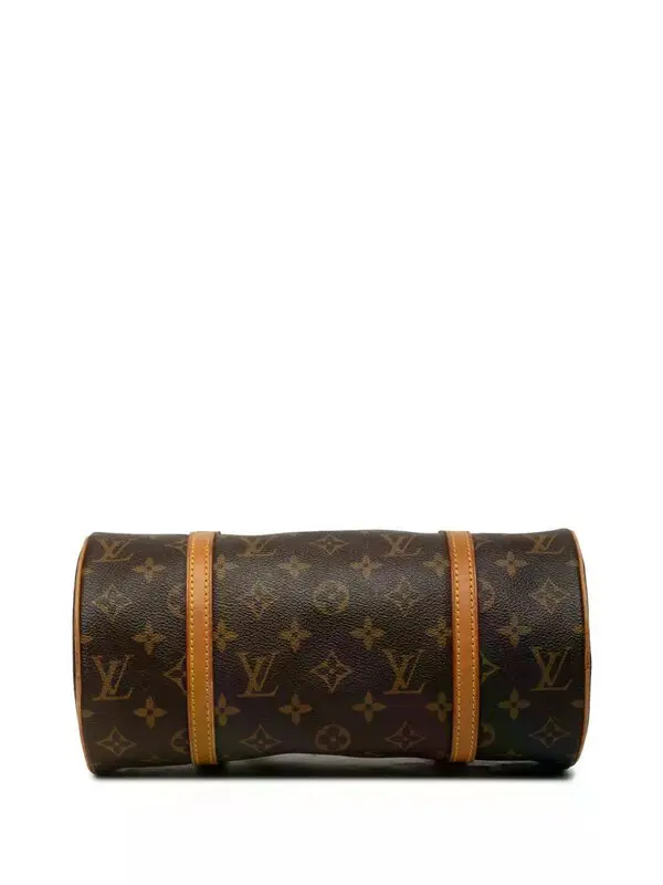 LOUIS VUITTON 2003 Monogram Papillon 28 Handbag - Brown