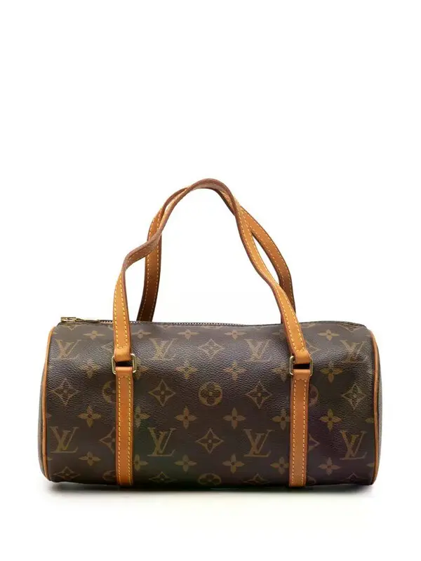 LOUIS VUITTON 2003 Monogram Papillon 26 Handbag - Brown