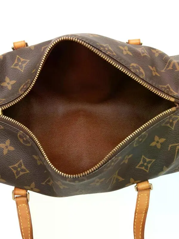 LOUIS VUITTON 2003 Monogram Papillon 26 Handbag - Brown