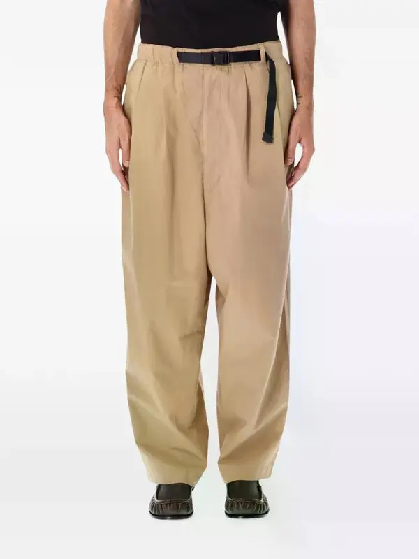 Comme Des Garçons Belted Pleated Trousers