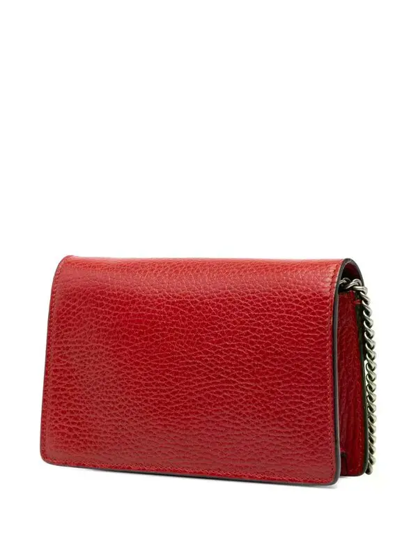 Gucci 2016-2026 Mini Calfskin Dionysus Crossbody Bag - Red