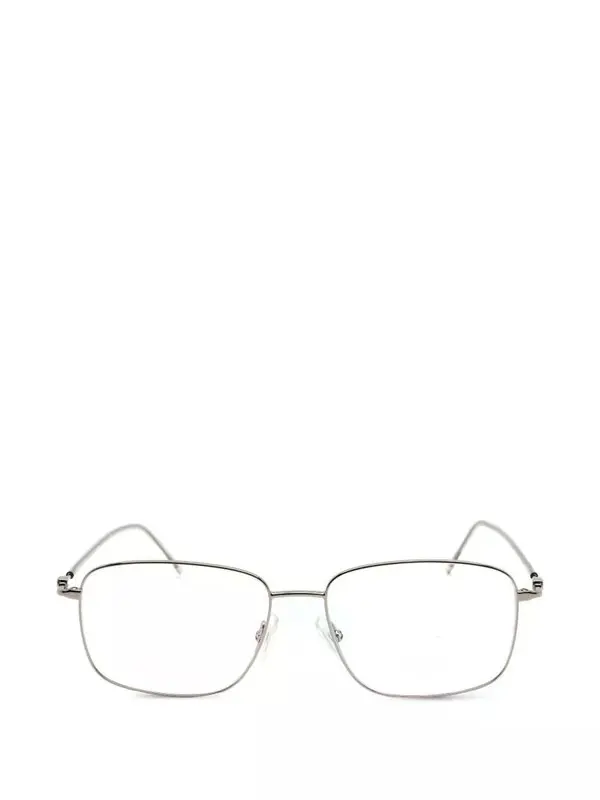 BOSS Rectangle-frame Glasses - Silver