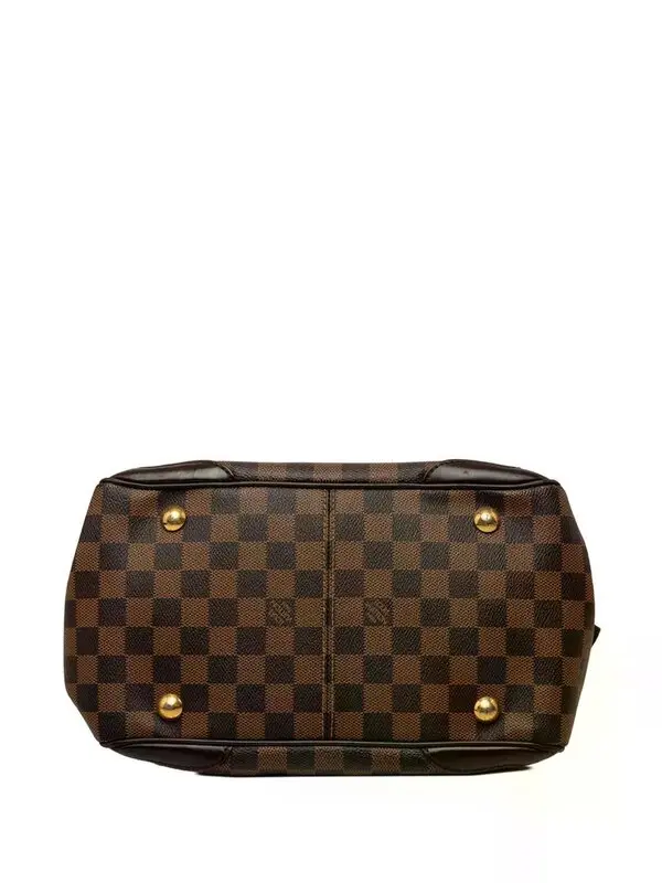 LOUIS VUITTON 2010 Damier Ebene Verona Pm Handbag