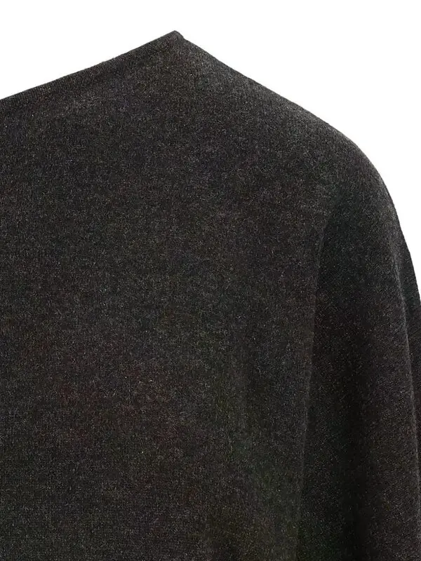 Arch4 Wiki Asymmetric One-shoulder Sweater - Grey