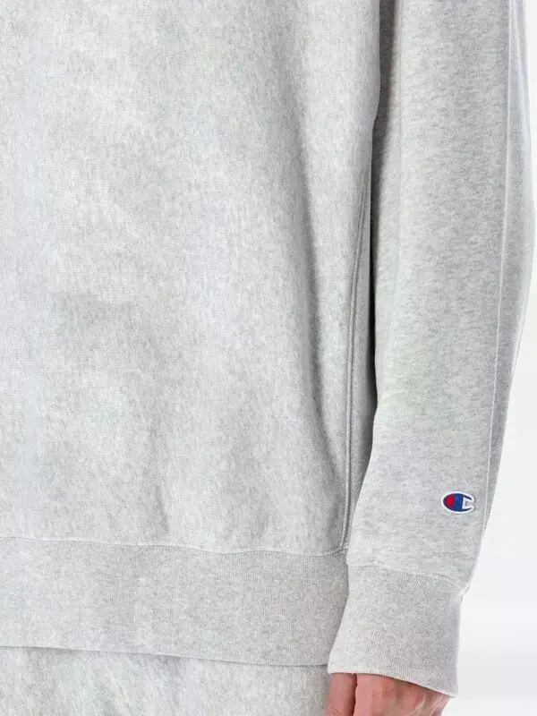 Champion Reverse Weave Logo-patch Hoodie