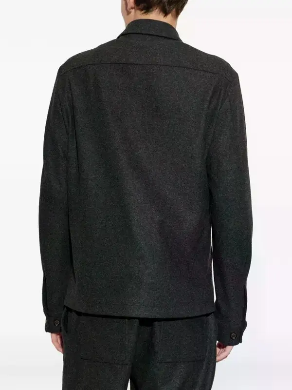 Moncler Button-up Chest-pocket Shirt Jacket