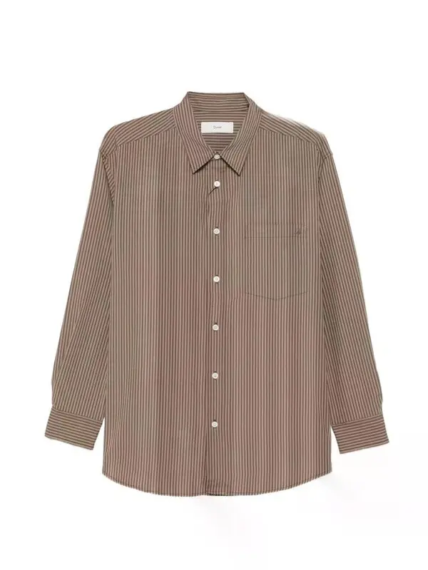 DUNST Striped Long-sleeve Shirt