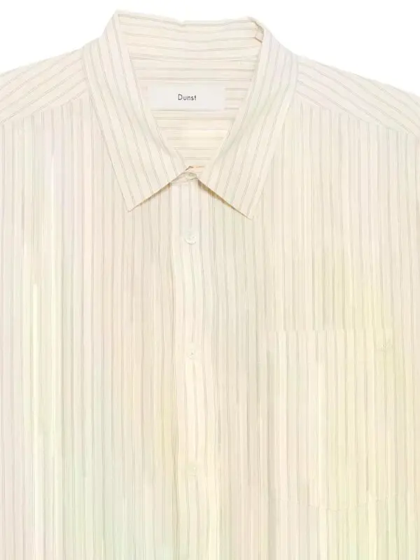 DUNST Striped Cotton Shirt