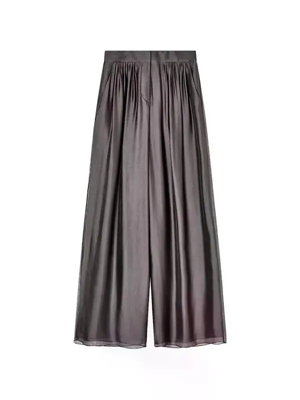 Giorgio Armani Pleated Palazzo Pants