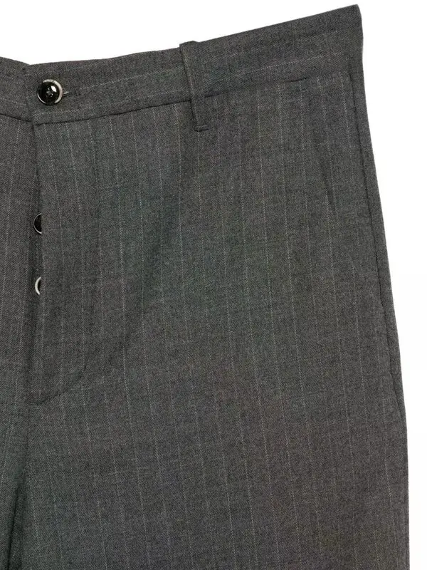 NINE:INTHE:MORNING Apollon Pinstripe-pattern Trousers