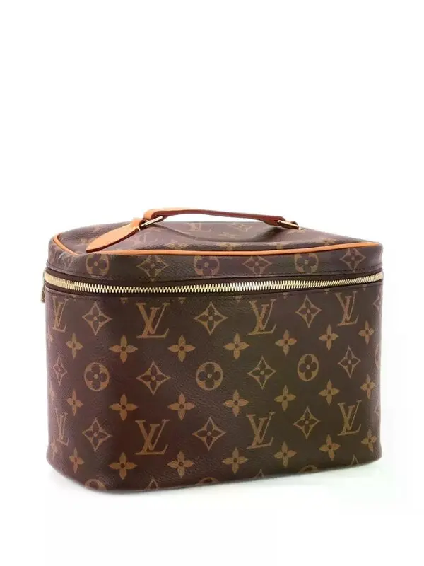LOUIS VUITTON Nice Vanity Case Monogram Canvas Bb Pouch