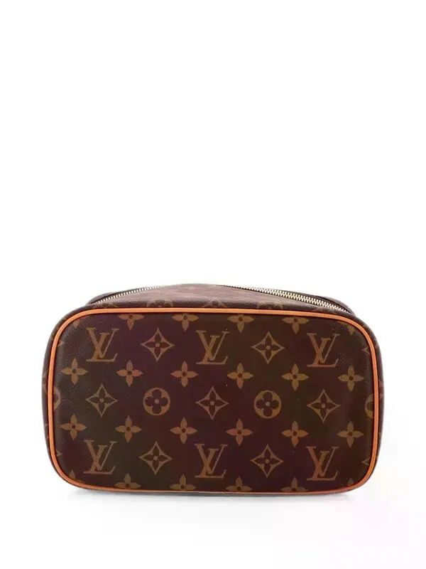 LOUIS VUITTON Nice Vanity Case Monogram Canvas Bb Pouch