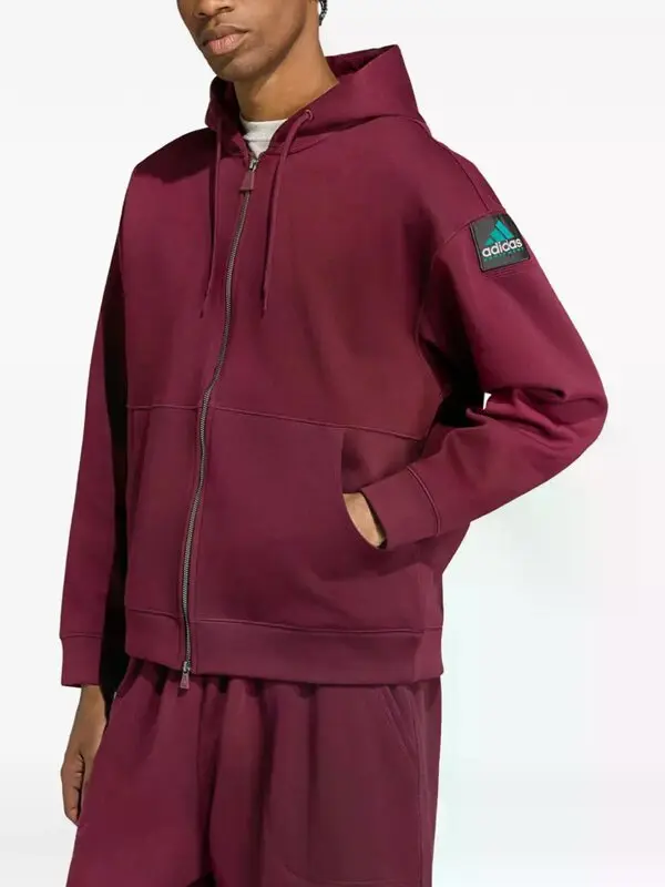 Adidas Spacer Zip-up Hoodie - Red