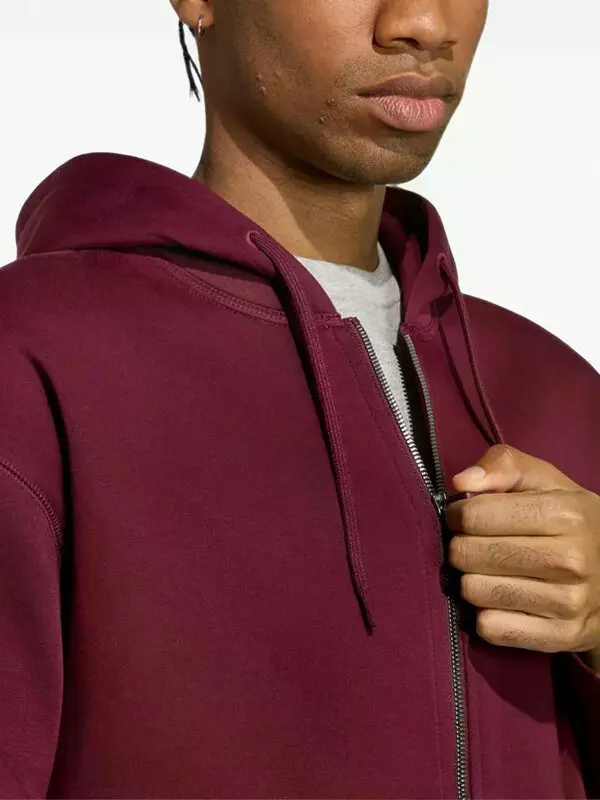 Adidas Spacer Zip-up Hoodie - Red