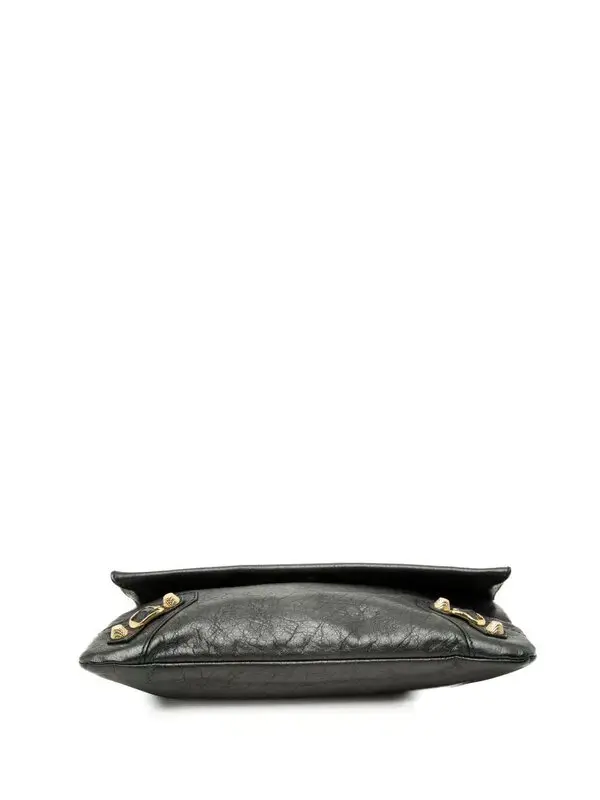 Balenciaga 2012-2024 Lambskin Motocross Giant 12 Envelope Clutch Bag