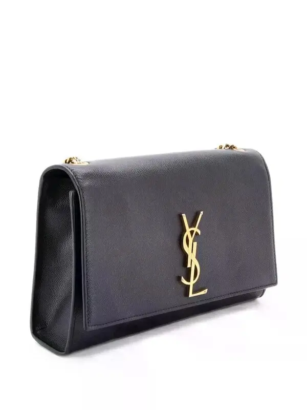 Saint Laurent Classic Monogram Grainy Leather Medium Crossbody Bag