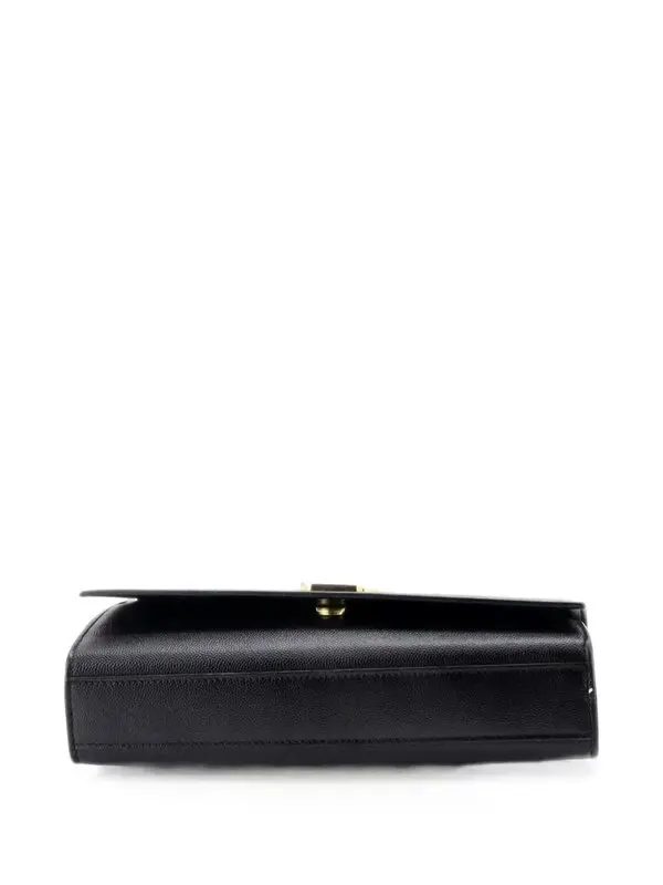 Saint Laurent Classic Monogram Grainy Leather Medium Crossbody Bag