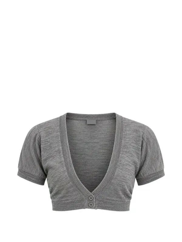 Ermanno Scervino Short-sleeve Cropped Jacket