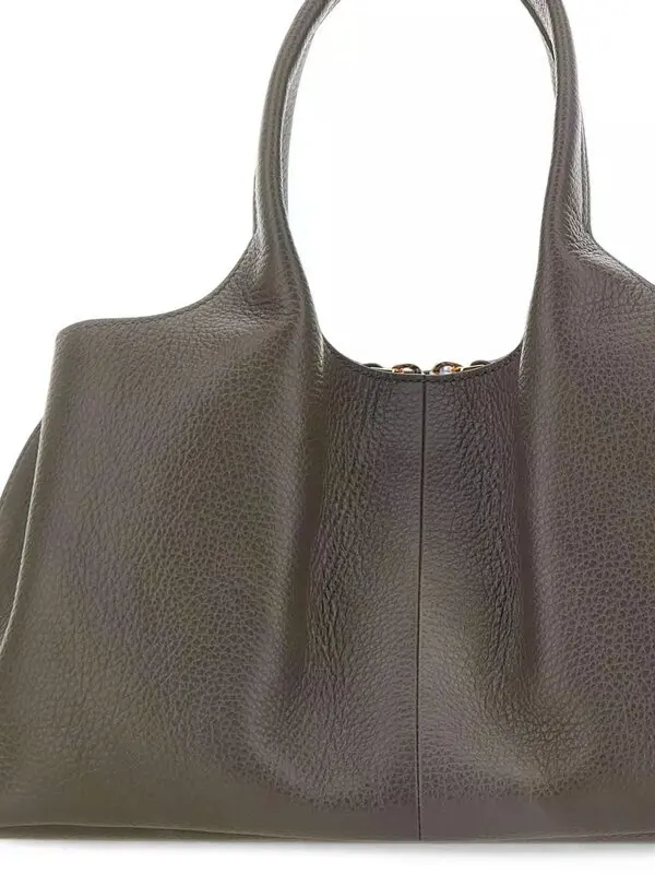 COCCINELLE Nell Medium Tumbled Leather Tote Bag