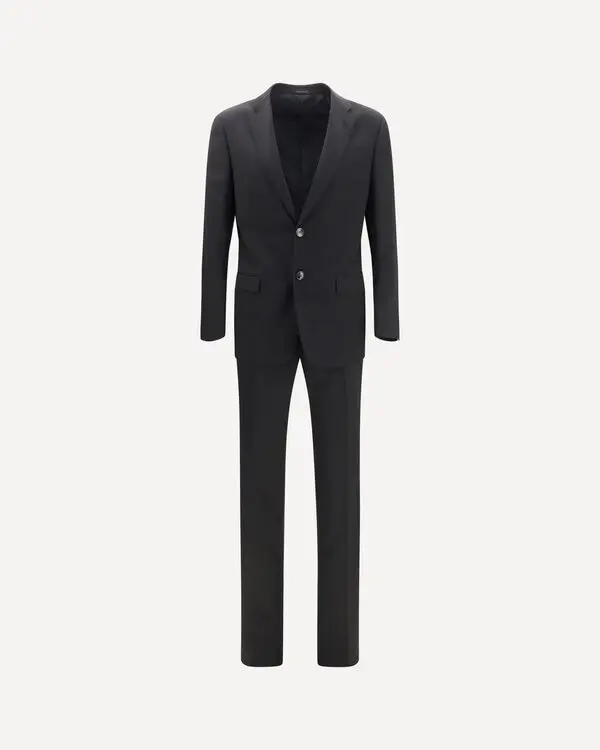 Giorgio Armani Linea Soft Single Breasted Suit In Virgin Wool