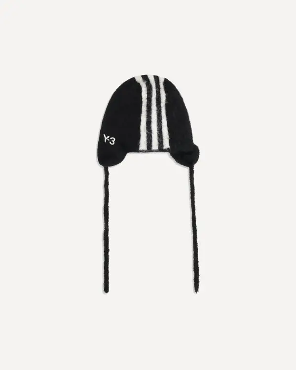 Y3 Bonnet Stripes - Black