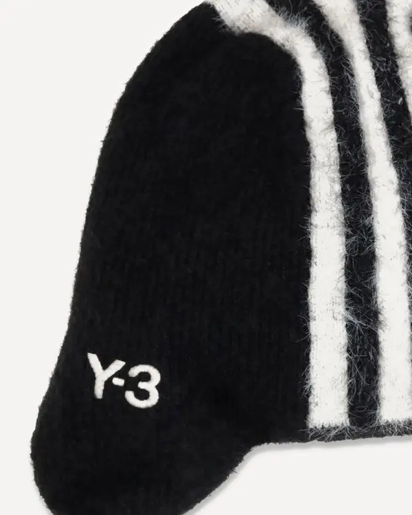 Y3 Bonnet Stripes - Black