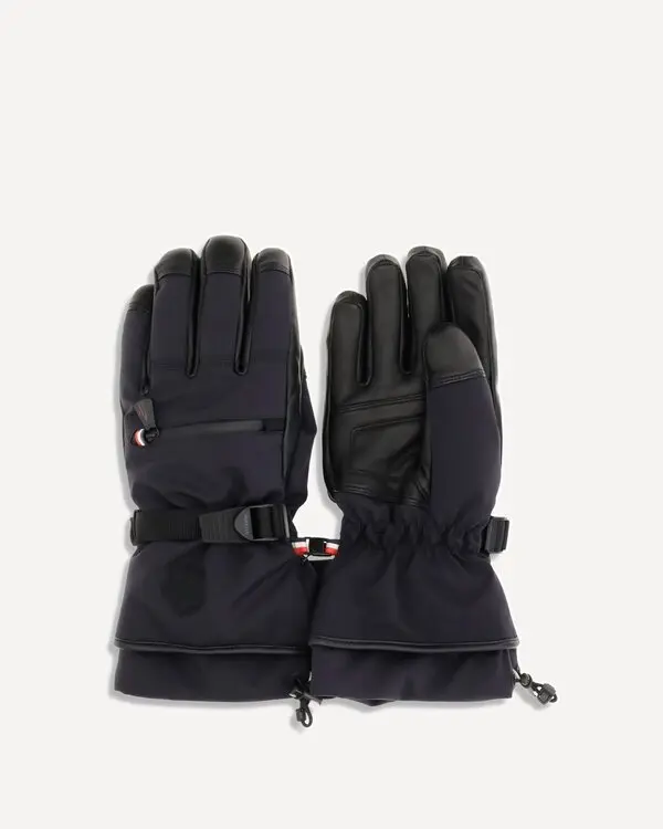 Moncler Stretch-nylon Padded Gloves Ale - Blue