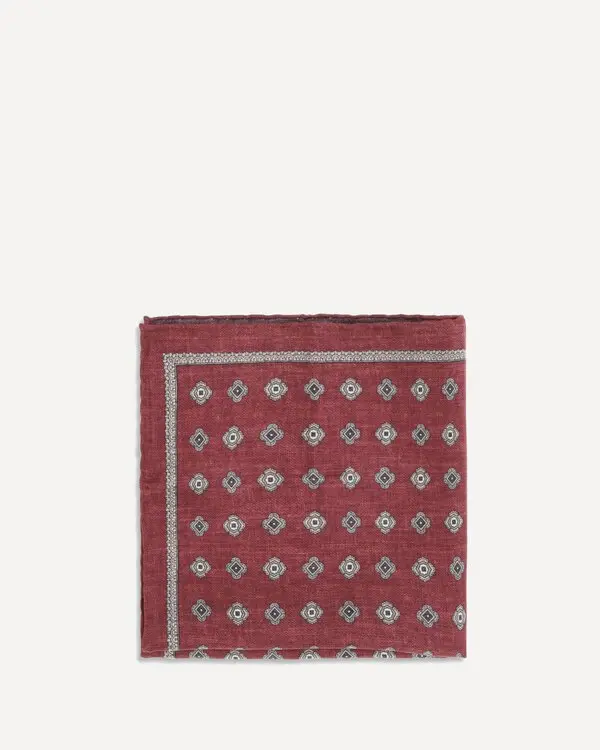 Brunello Cucinelli Jacquard Silk Pocket Square - Multicolour
