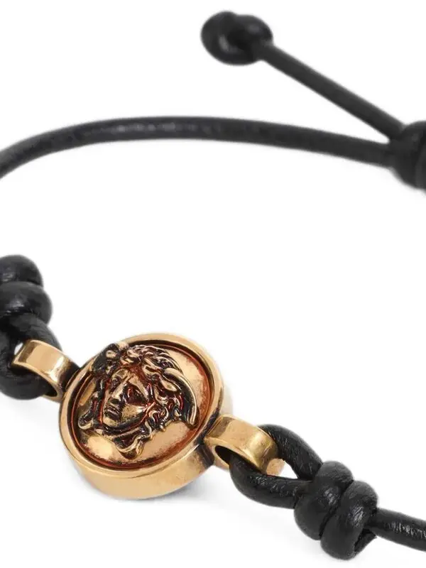 Versace Medusa Leather Bracelets