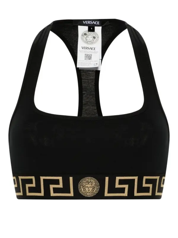 Versace Greca Triangle Bra