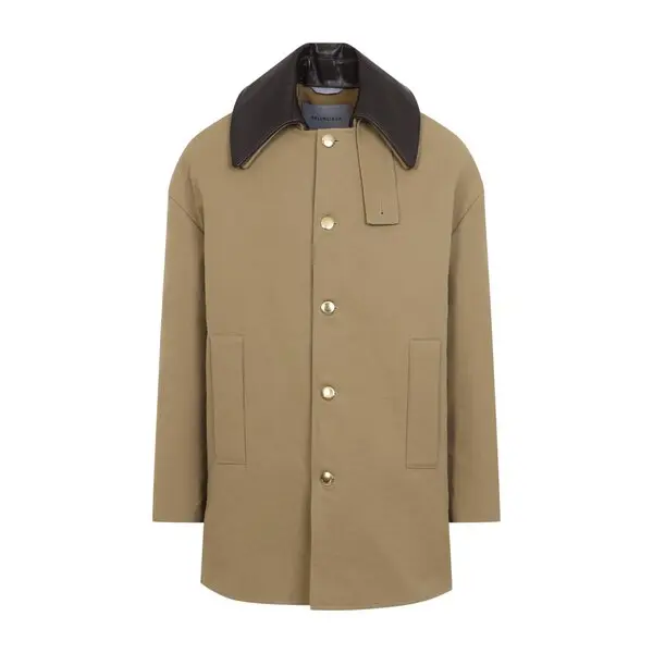 Balenciaga Short Peacoat - Multicolor