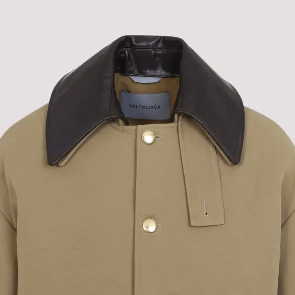 Balenciaga Short Peacoat - Multicolor